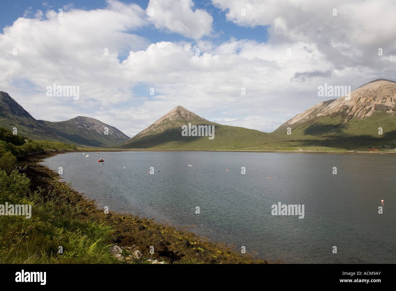 Loch Slapin by Torrin, Isle of Skye, Scotland Stock Photo - Alamy