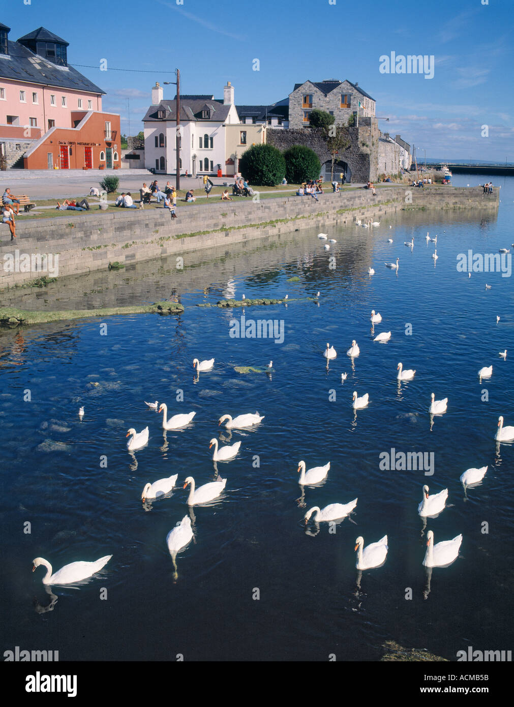 Galway County Galway Republic of Ireland Eire Spanish Arch and the Long ...
