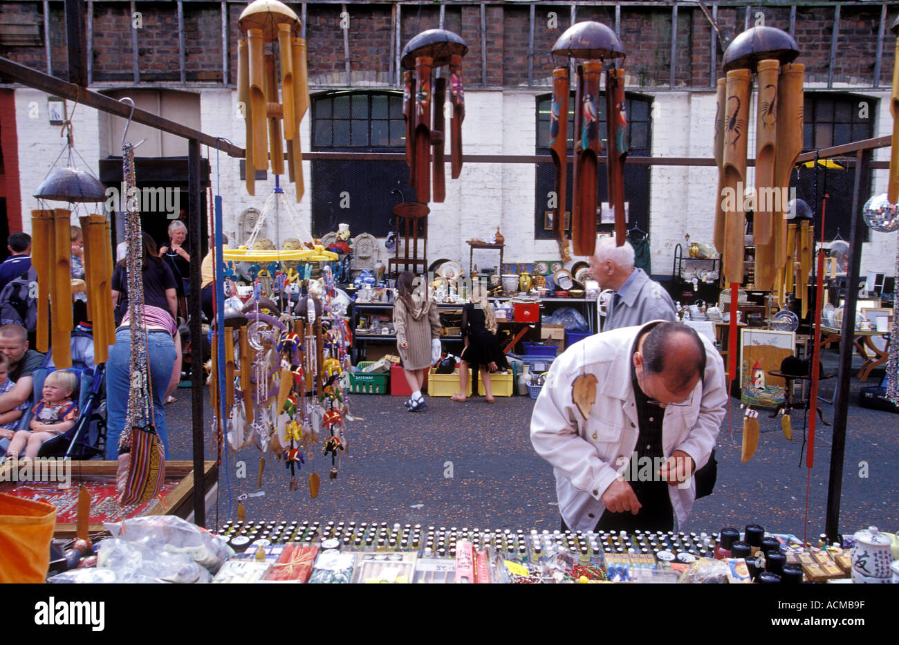 Scotland Glasgow The famous Barras Flea Market on Saturday Stock Photo ...