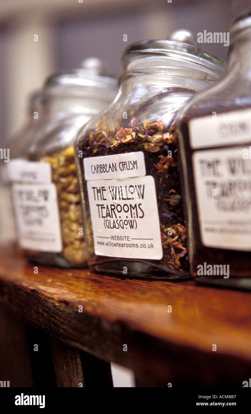 Scotland Glasgow Tea boxes at the Willow Tea Rooms designed by the ...