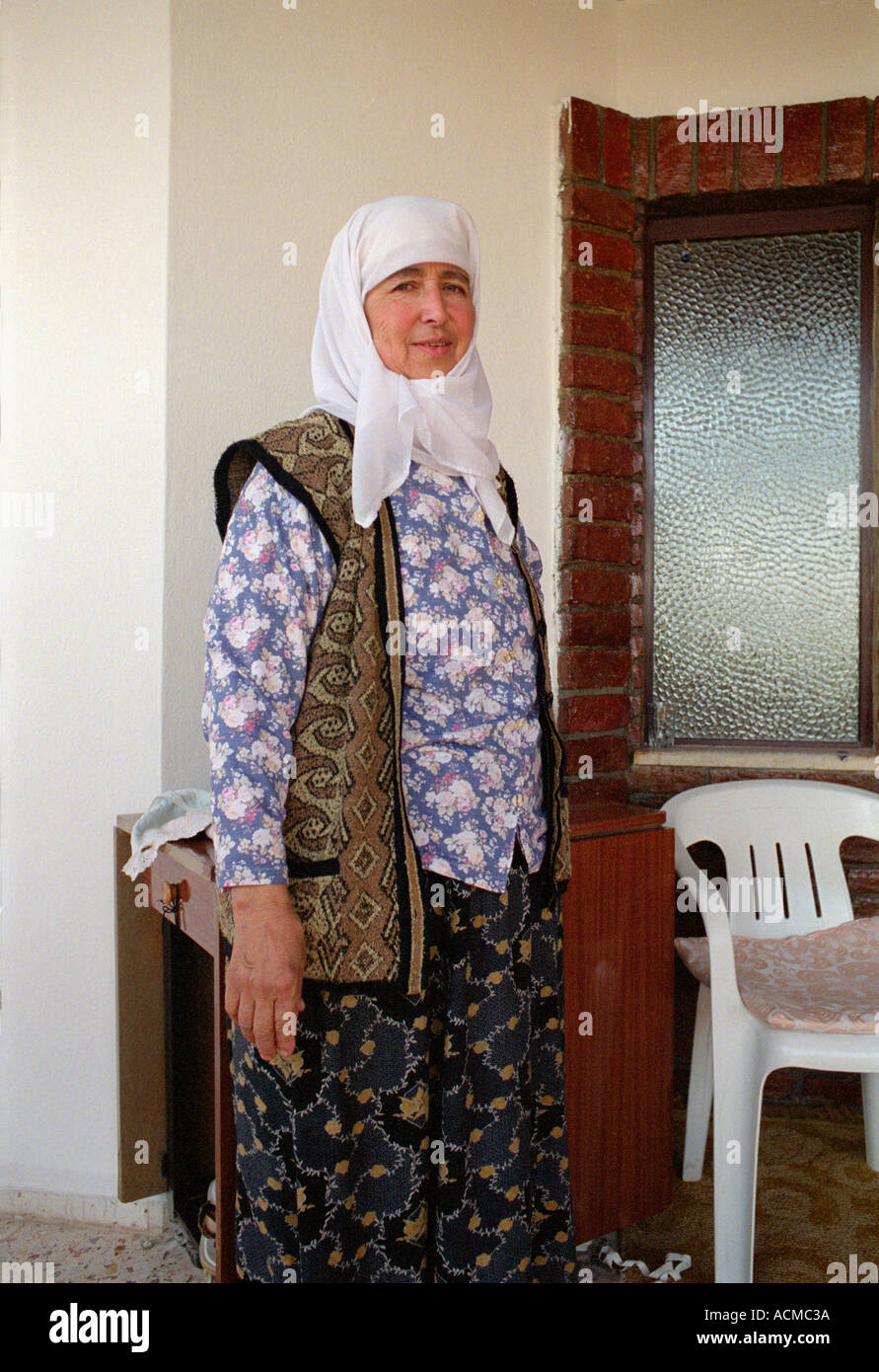 Turkish woman from rural village in South western Turkey Stock Photo ...