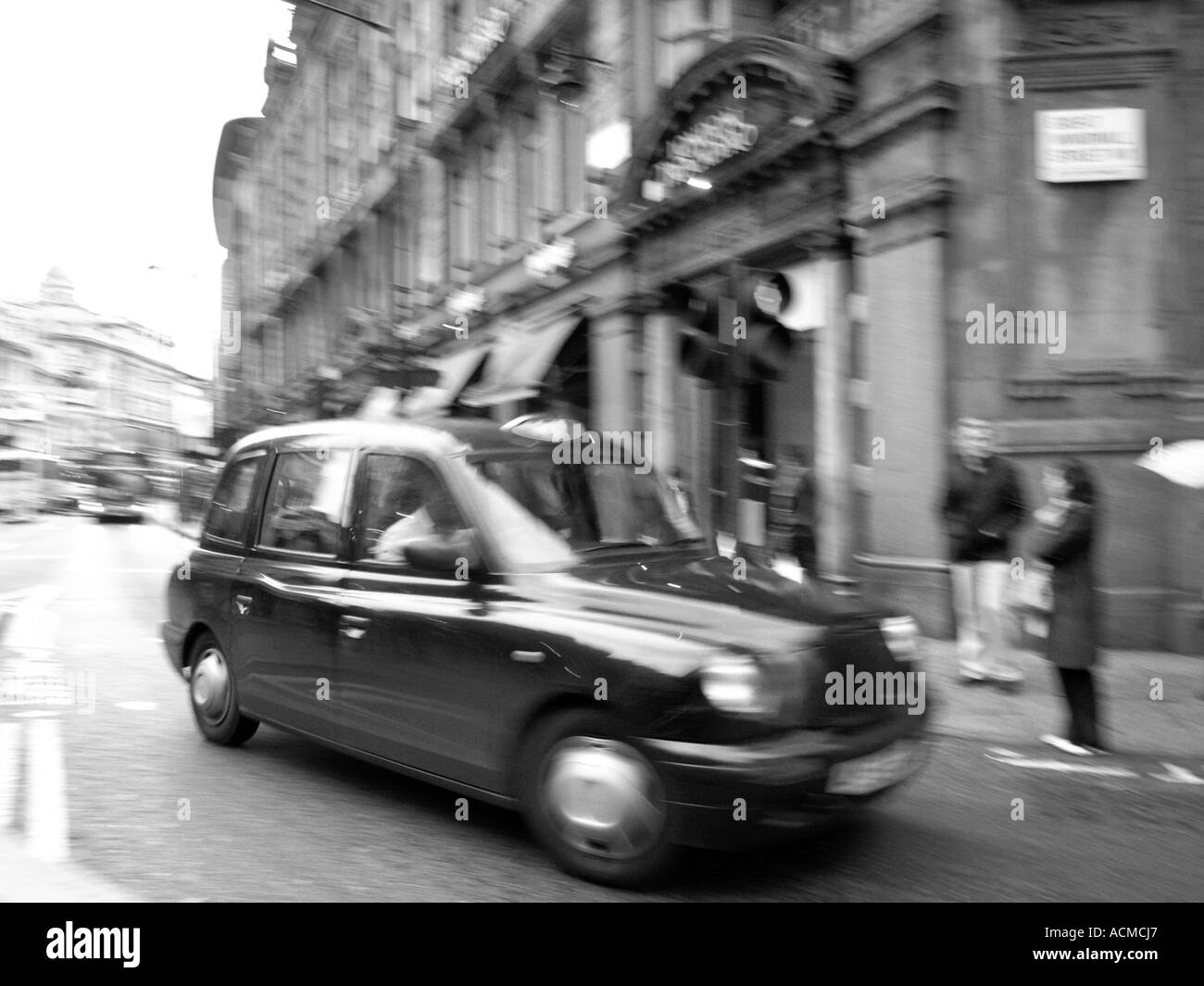United Kingdom London Mini Cab Stock Photo - Alamy