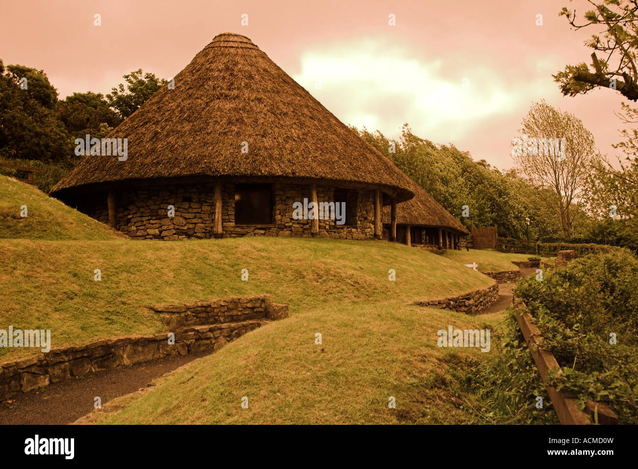 The visitor centre Lough Gur Stone Age Centre Bruff Co Limerick Ireland ...