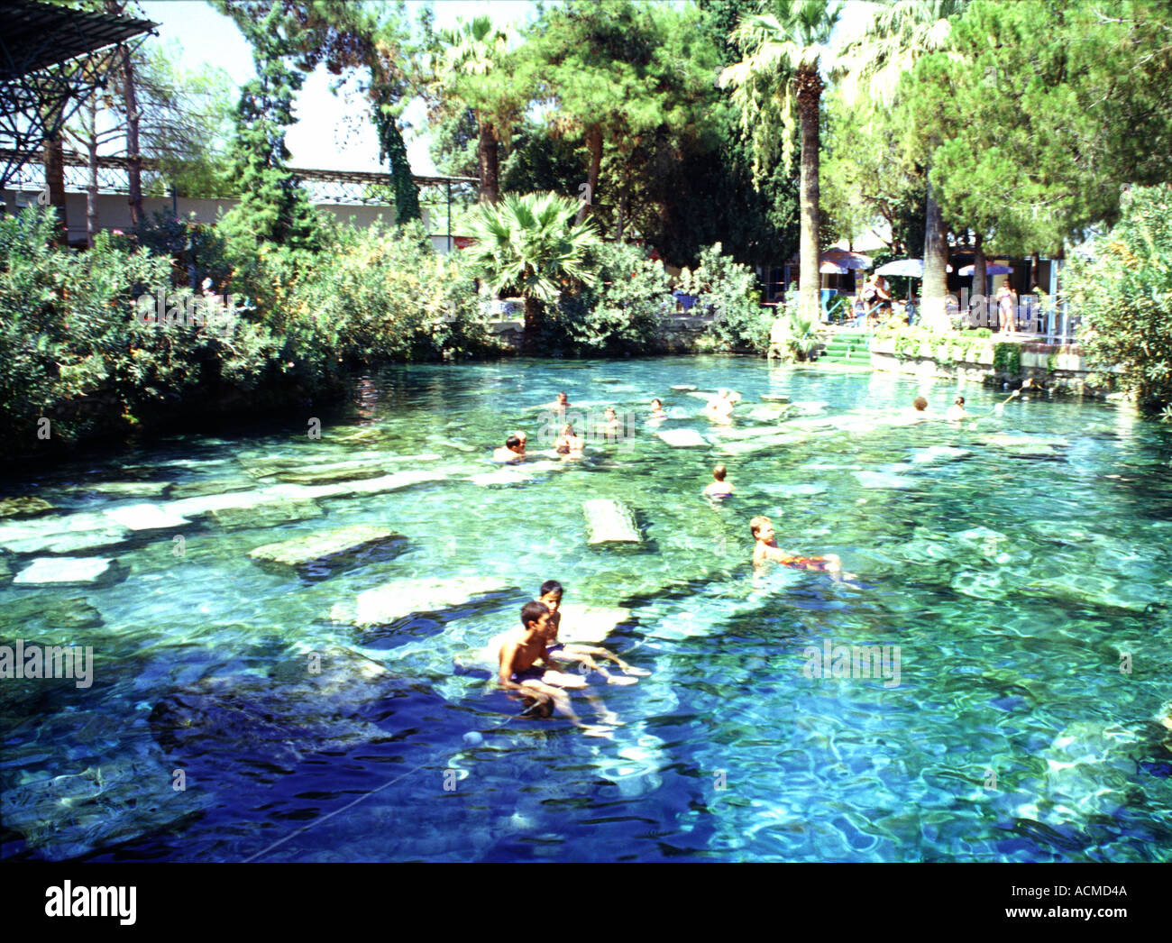 Natural baths pamukkale hi-res stock photography and images - Alamy