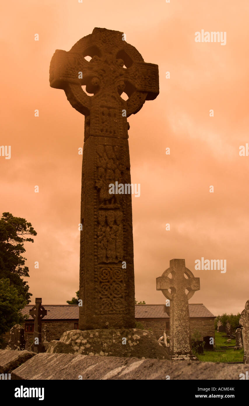 The High Cross Drumcliffe Stock Photo - Alamy