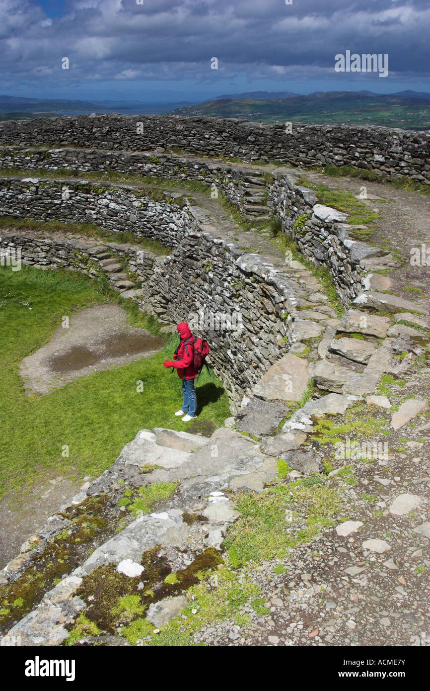 Inside Grianan Ailligh an Iron Age hill fort built on a Neolithic ...