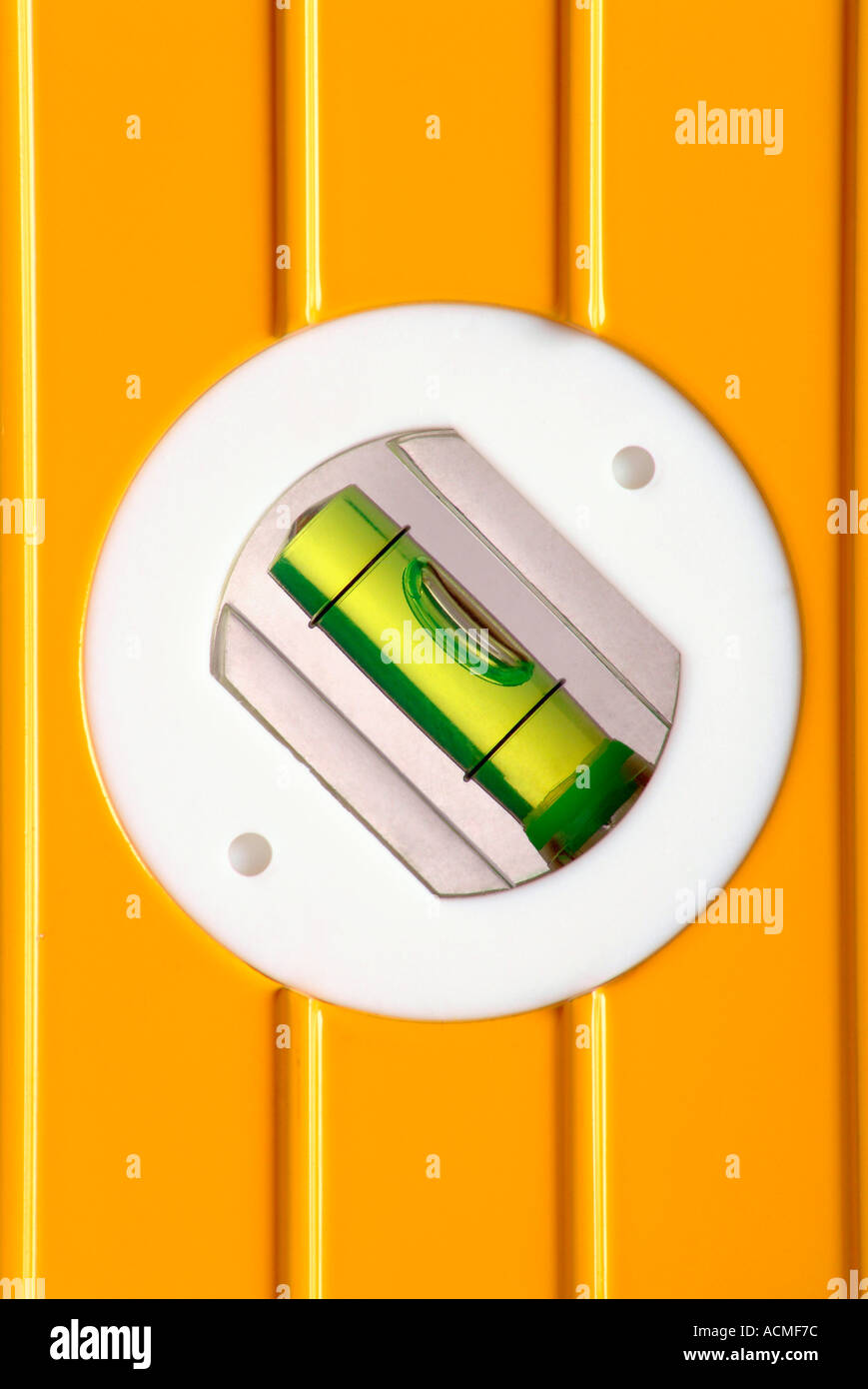 Spirit level bubble Stock Photo - Alamy