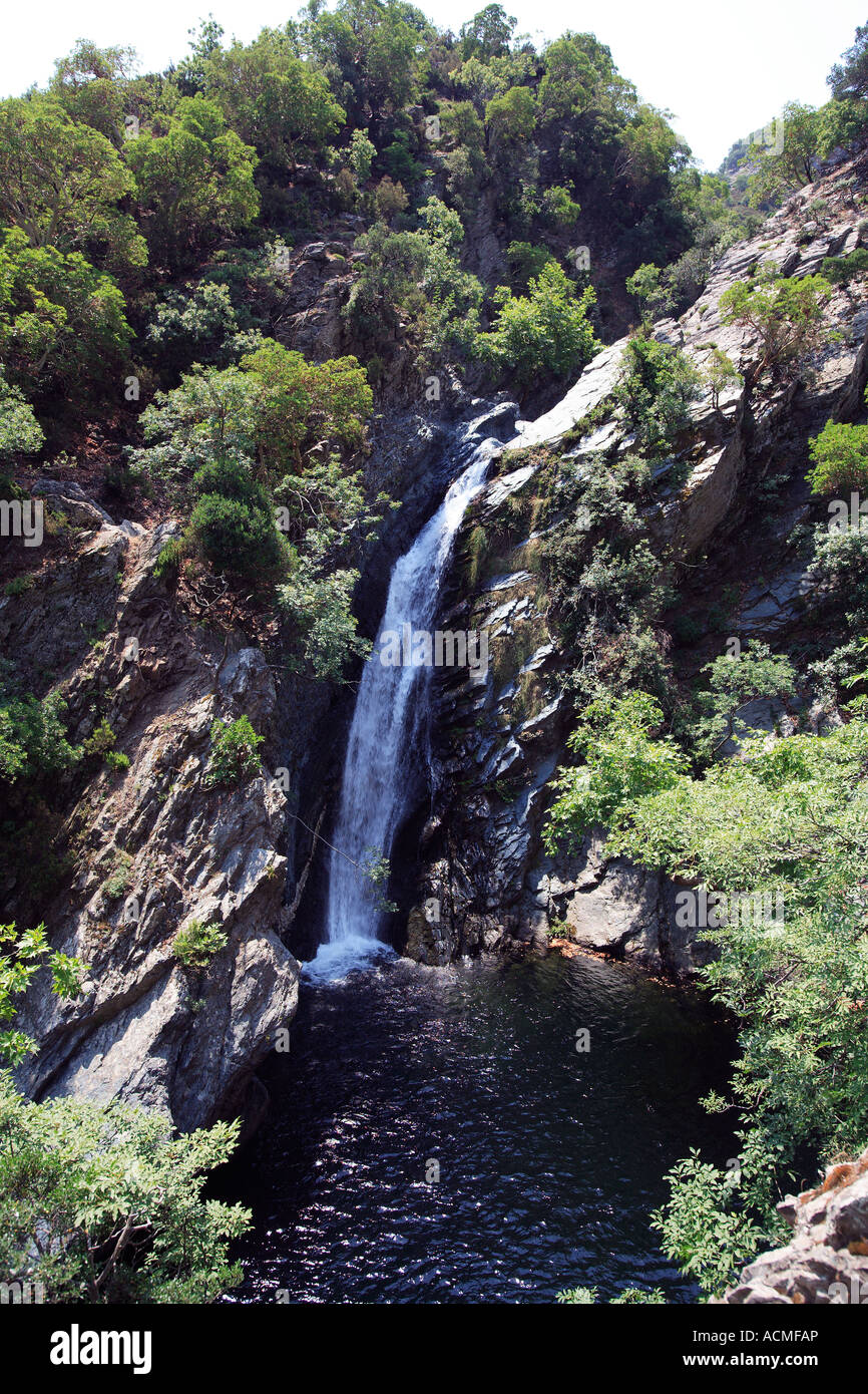Samothraki waterfall hi-res stock photography and images - Alamy