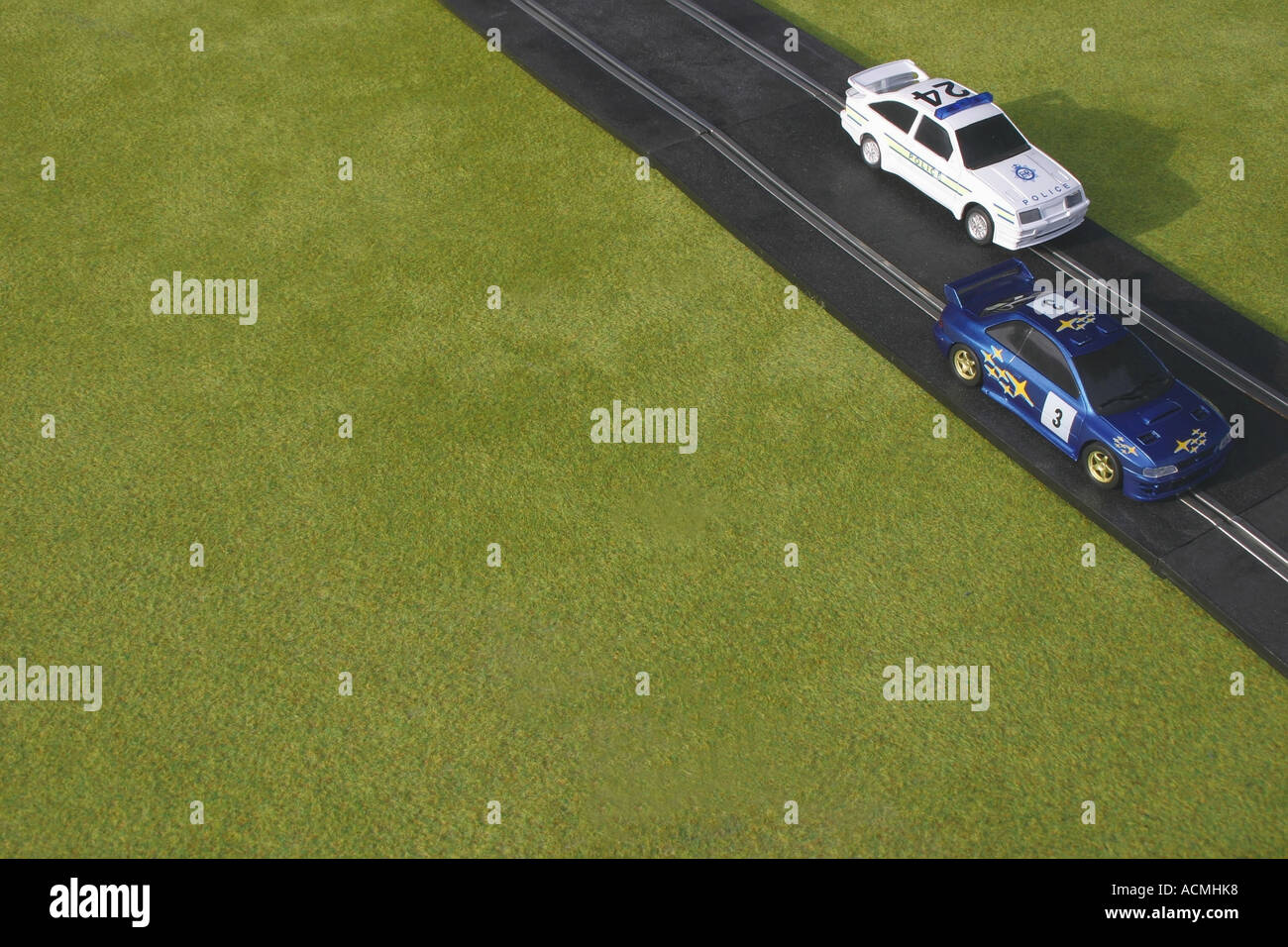 toy car chase Stock Photo - Alamy