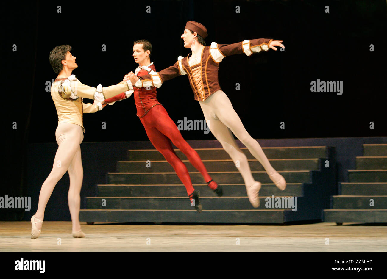 Romeo and Juliet person dramatic ballet actor player stage theatre boy ...