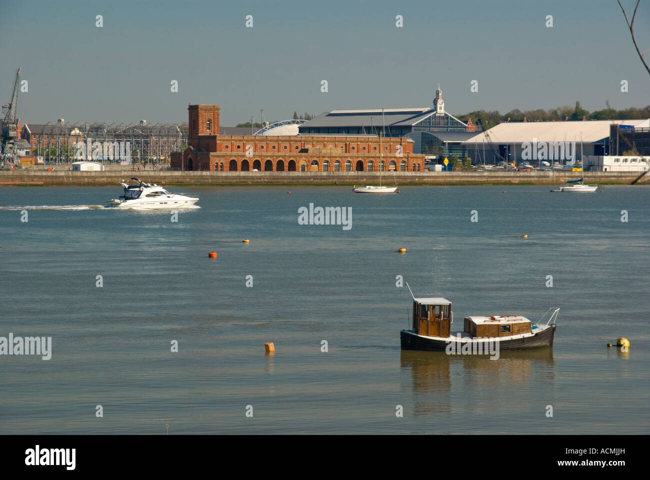 Europe uk england kent chatham from Upnore Stock Photo - Alamy