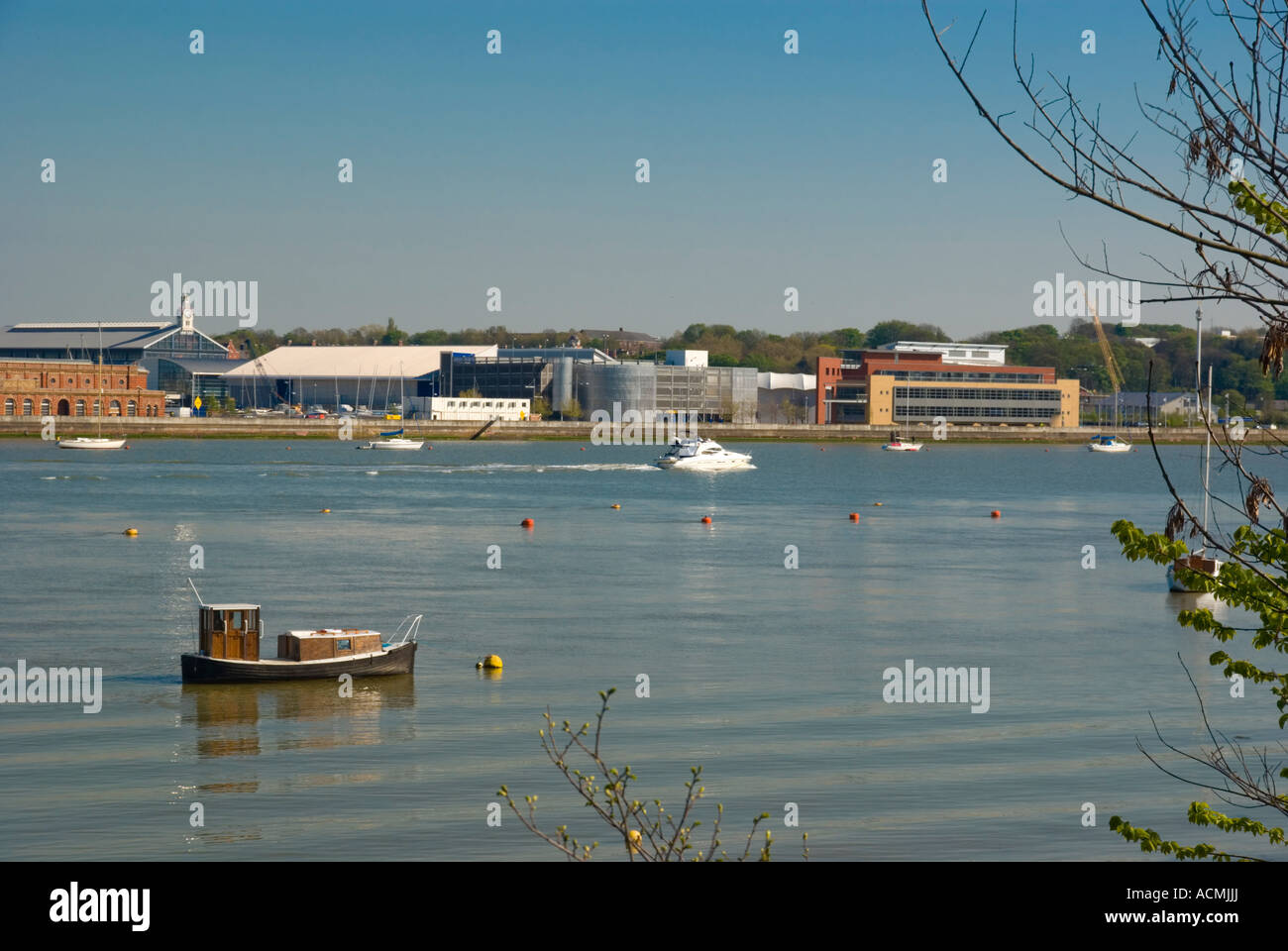 Europe uk england kent chatham from Upnore Stock Photo - Alamy