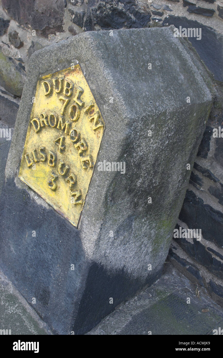 Stone Distance Marker Stock Photos & Stone Distance Marker Stock Images ...