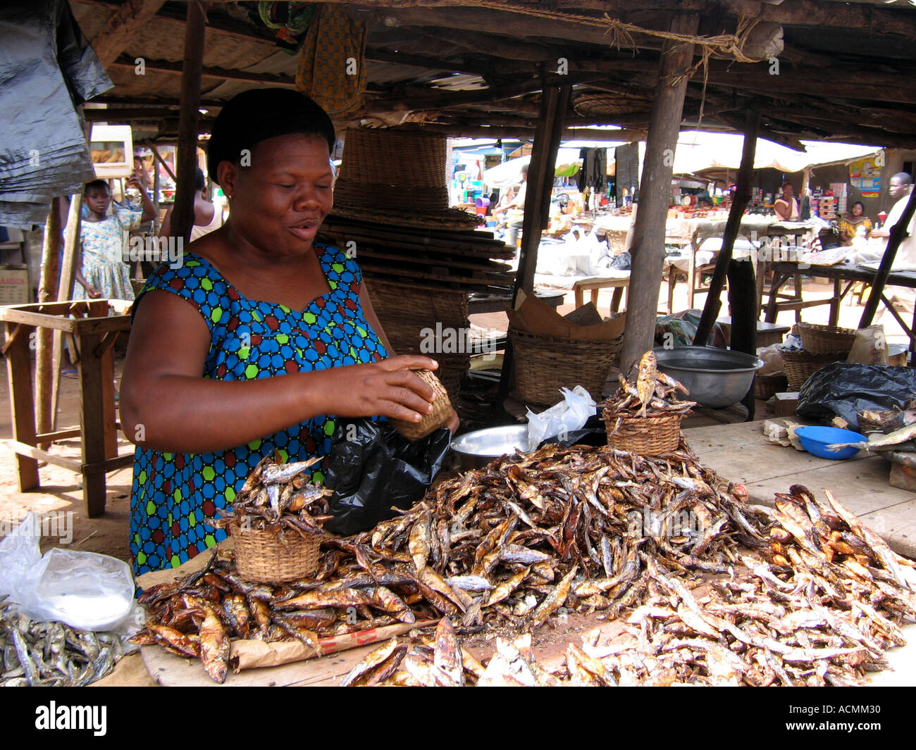Developing country fish market hi-res stock photography and images - Alamy