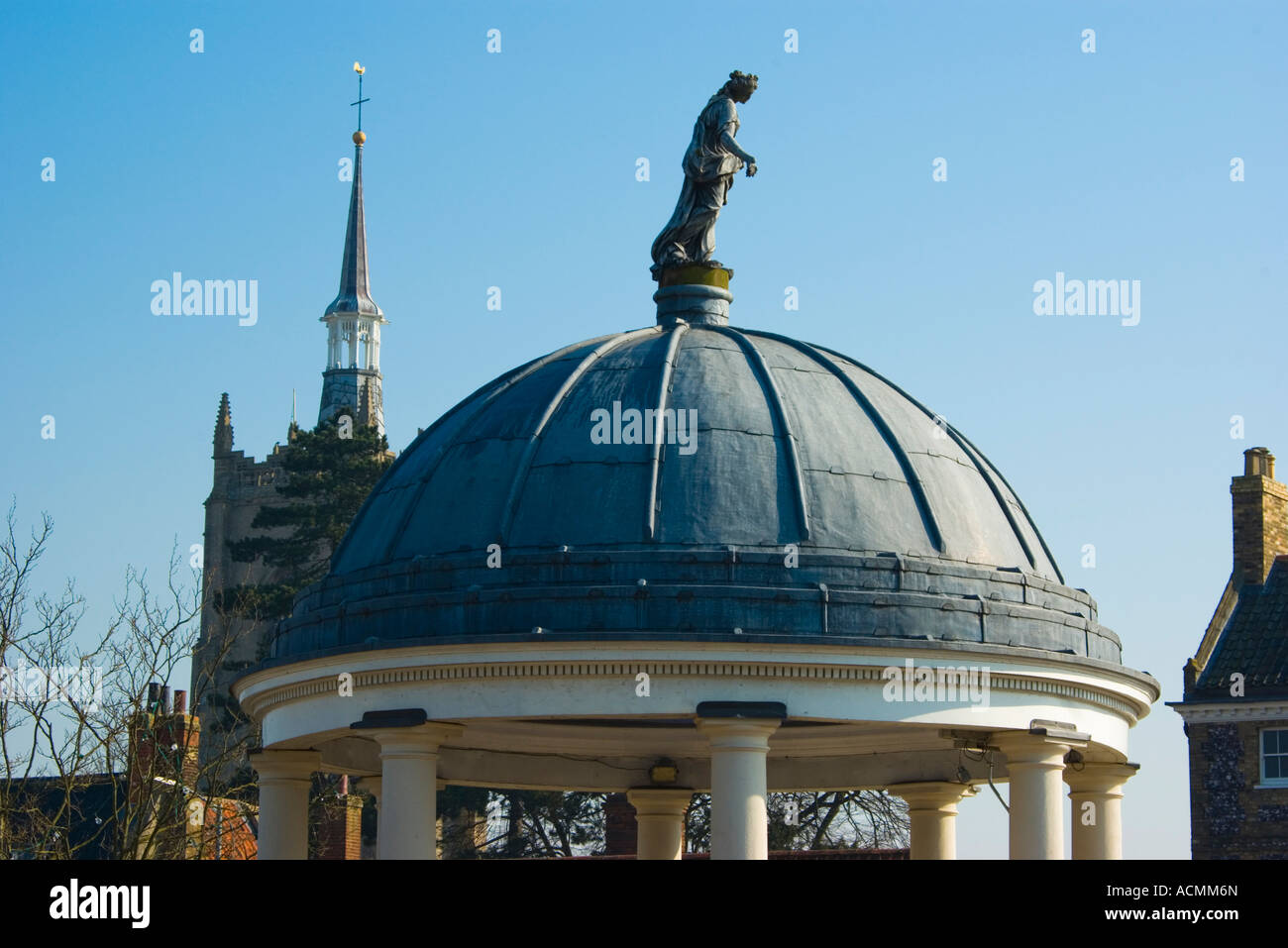 Europe UK england Norfolk Swaffham town center Stock Photo - Alamy