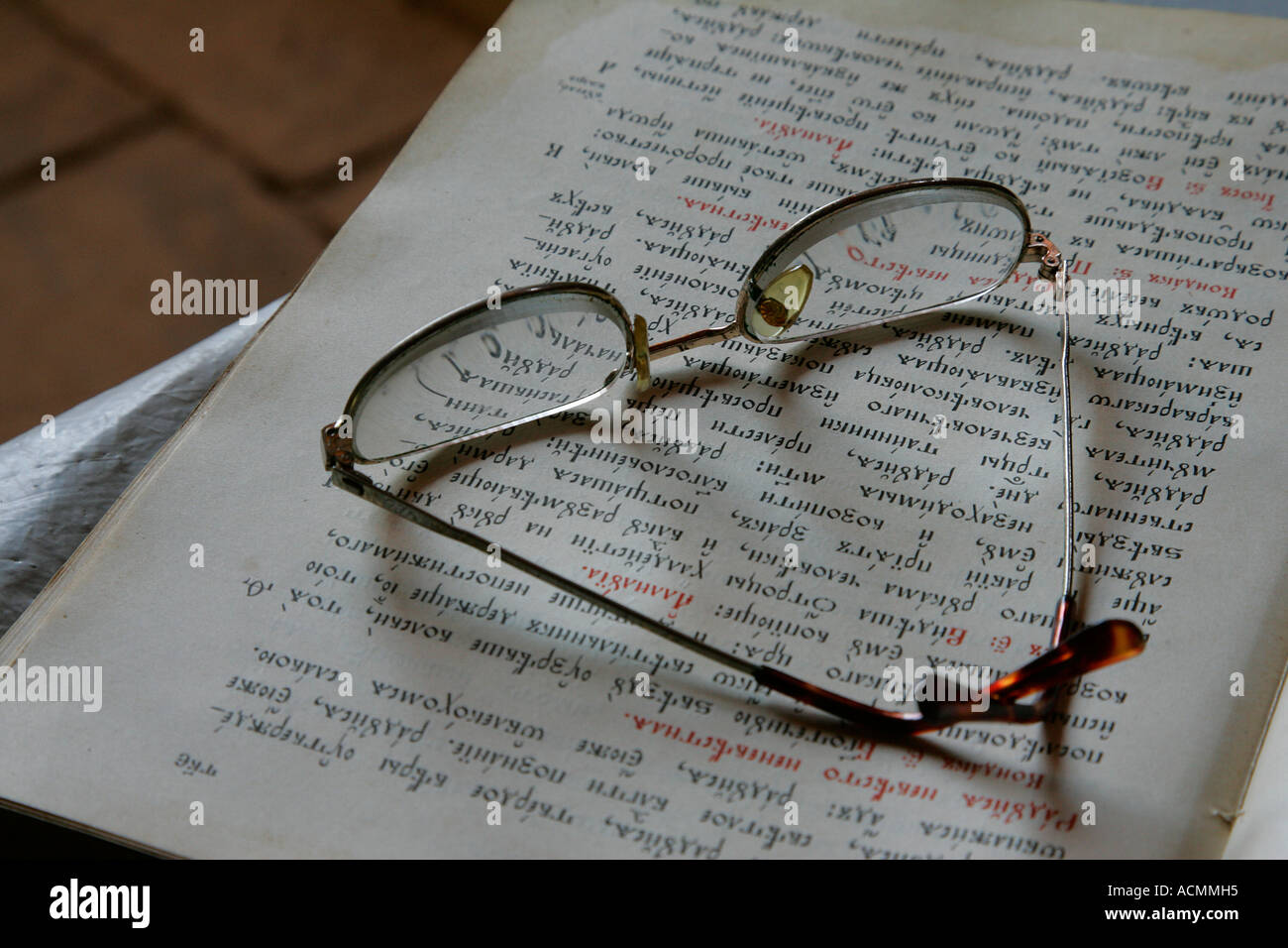 sheet leaf glasses spectacles white letters written character black red ...