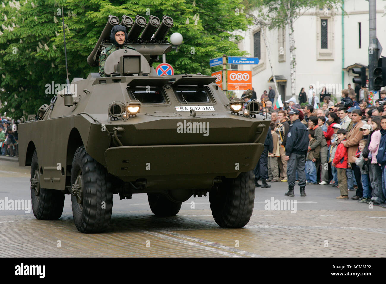 soldier by the tank truck war conflict weapon machine gun parade ...