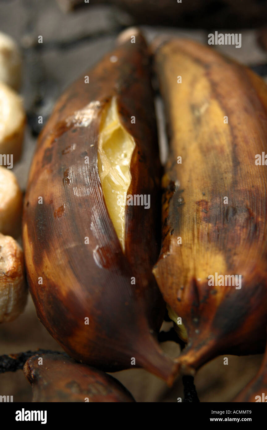 Roasted bananas thailand hi-res stock photography and images - Alamy