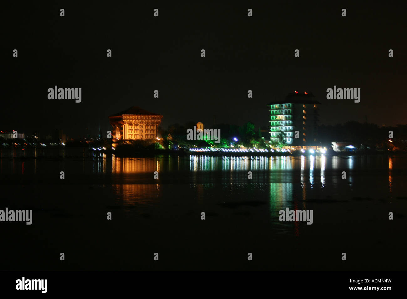 Taj Malabar - Cochin at night Stock Photo - Alamy