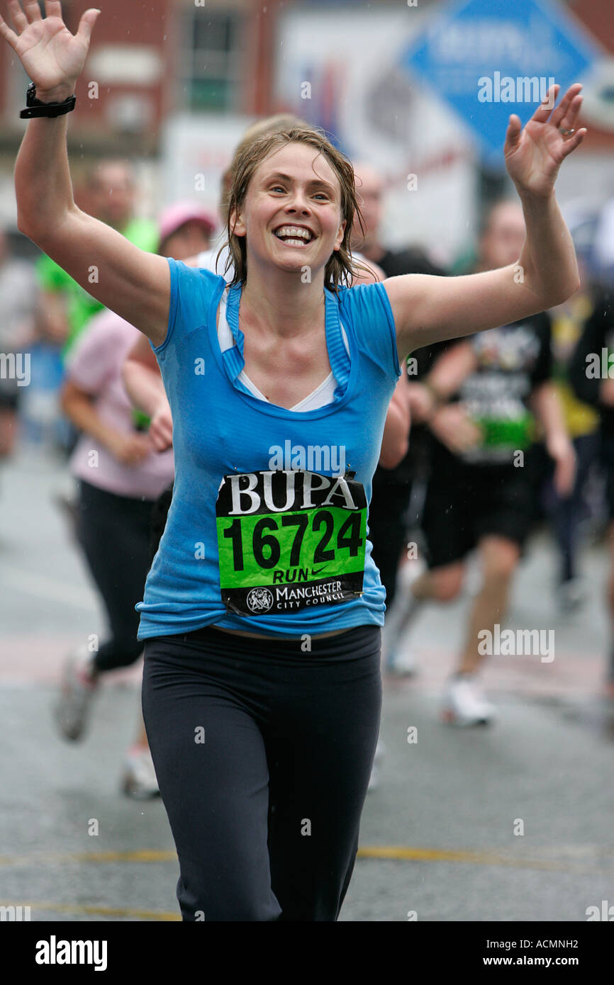 Manchester BUPA fun run athletics northwest final runner athlete ...