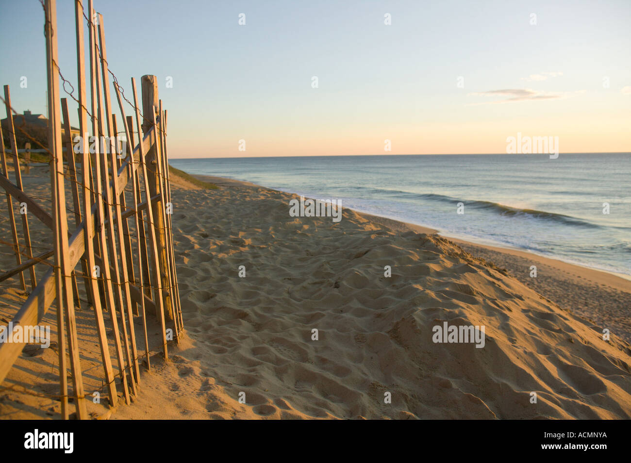 Dawn at Cape Cod National Seashore Wellfleet Massachusetts Stock Photo ...