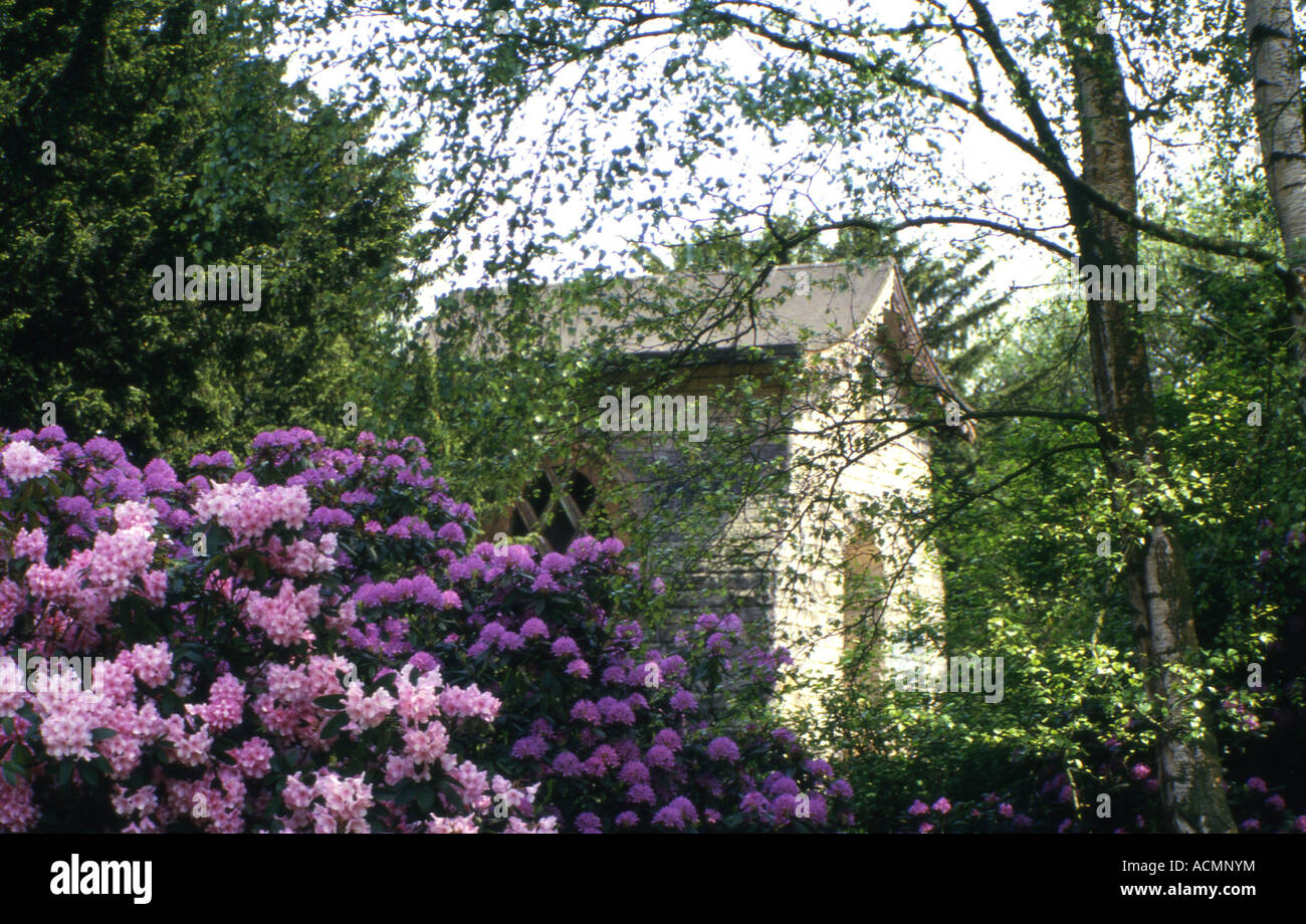 Moorish Temple Elvaston Castle Derby Stock Photo - Alamy