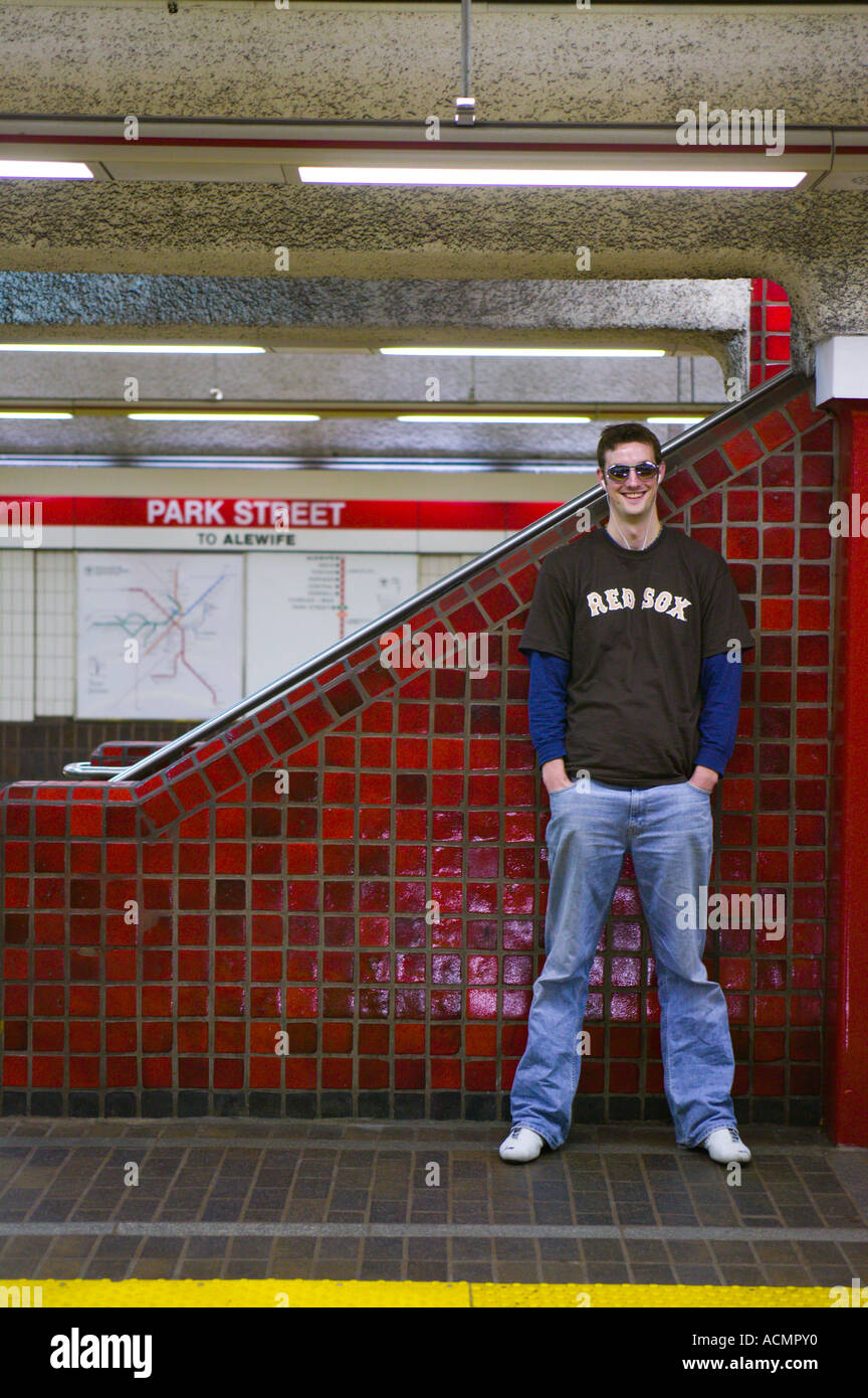 Boston red sox fans train hi-res stock photography and images - Alamy