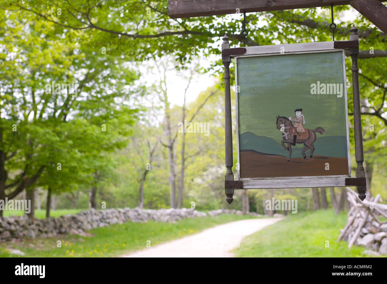Hartwell Tavern Minuteman National Park Concord Massachusetts Stock ...