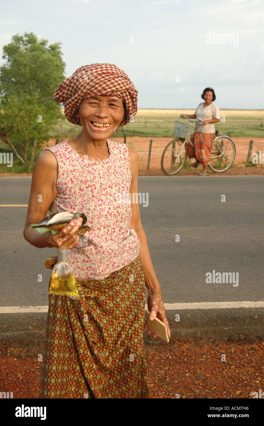 Two Cambodian women Stock Photo - Alamy