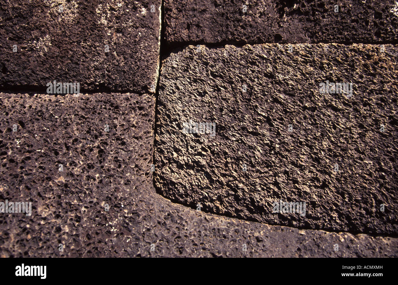 Osterinsel Easter Island Rapa Nui Ahu Vinapu Stock Photo - Alamy