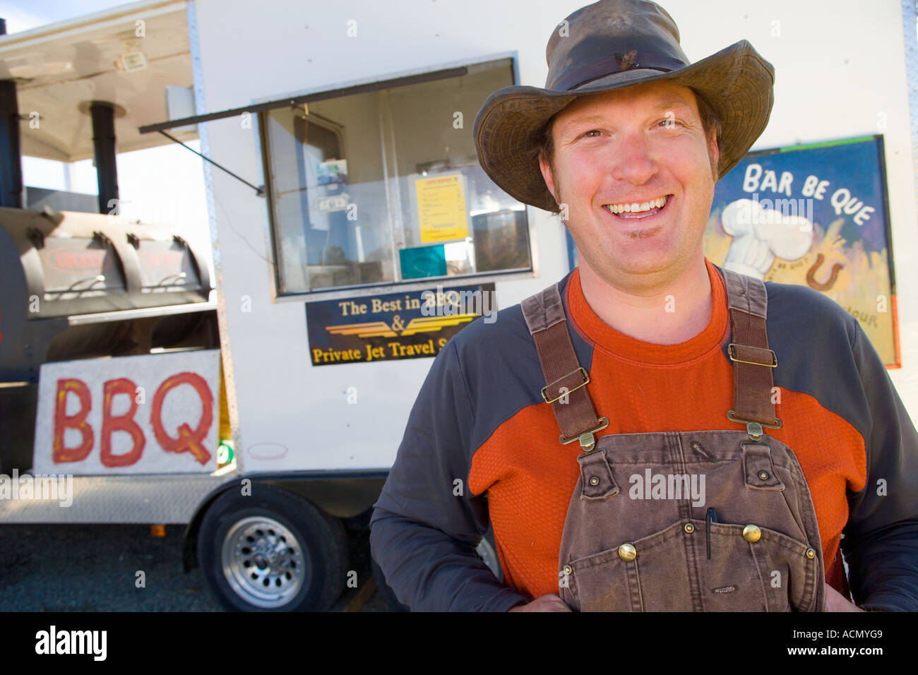 Food van business owner hi-res stock photography and images - Alamy