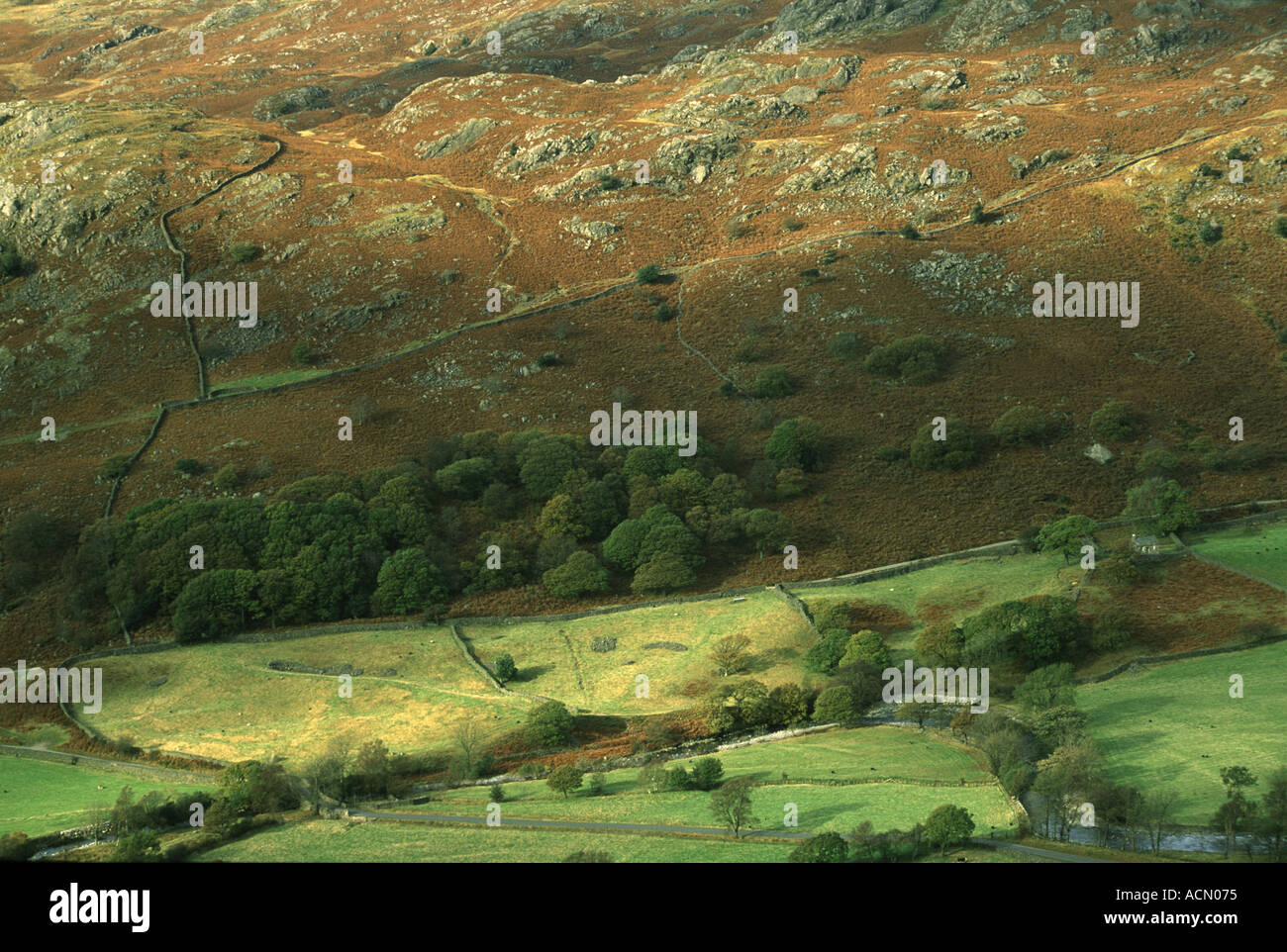 The Esk Valley Lake District Cumbria England UK Stock Photo - Alamy