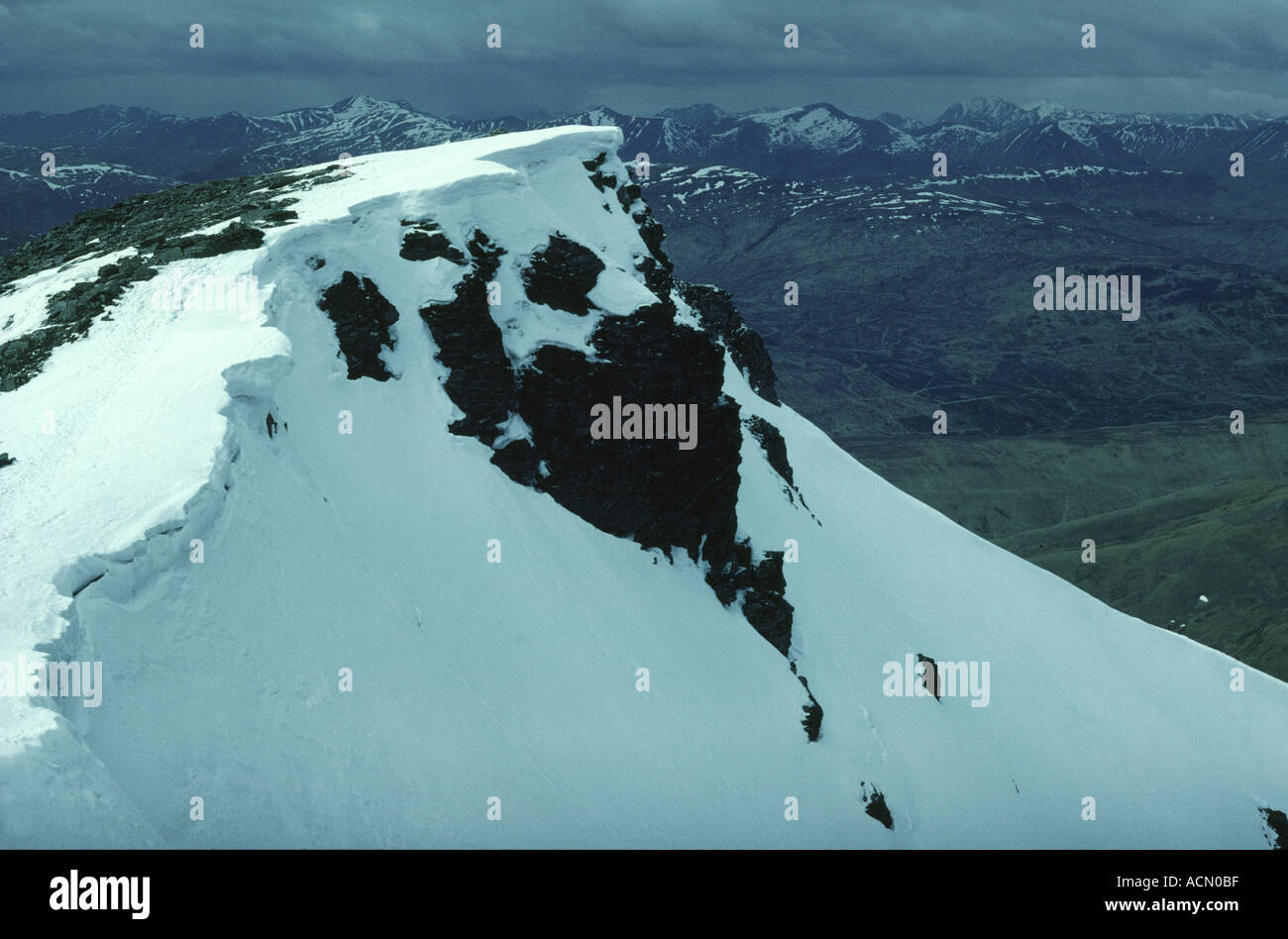 Summit of Ben Lui Scotland UK Stock Photo - Alamy