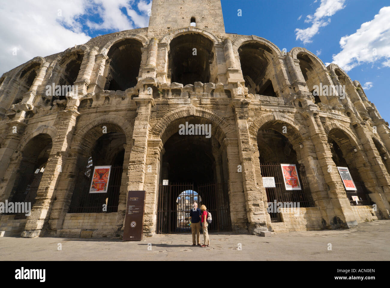 France Arles the Roman Amphitheatre Stock Photo - Alamy