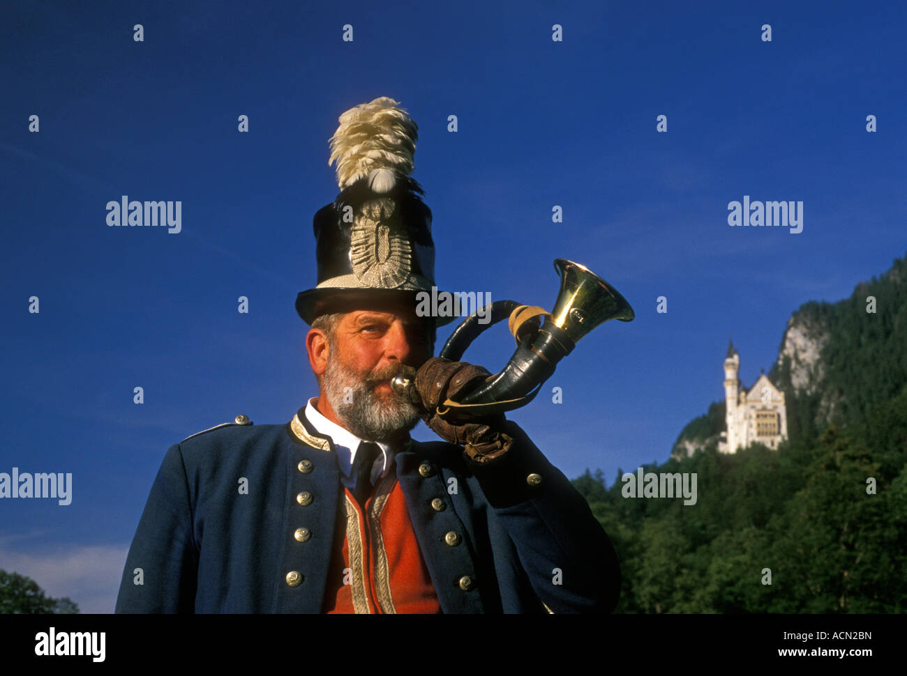 German horn hi-res stock photography and images - Alamy