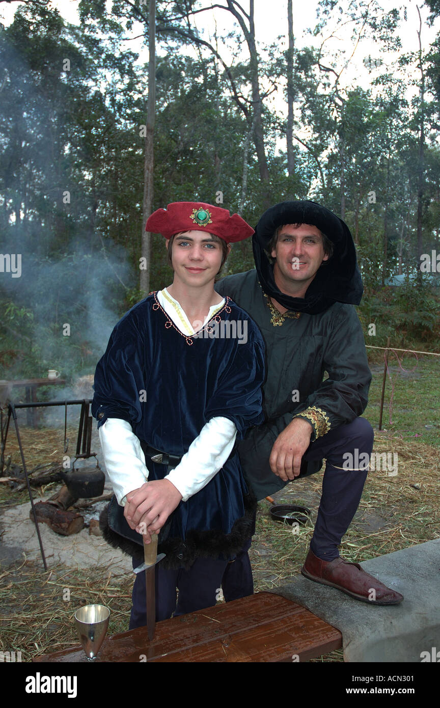 Medieval portrait father and son hi-res stock photography and images ...