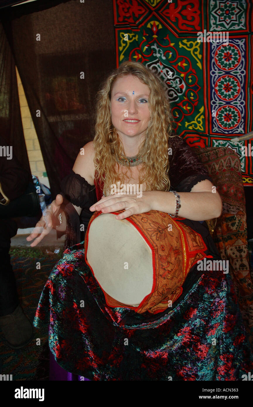 percussion instruments tribal drumming at music festival dsc 1272 Stock ...