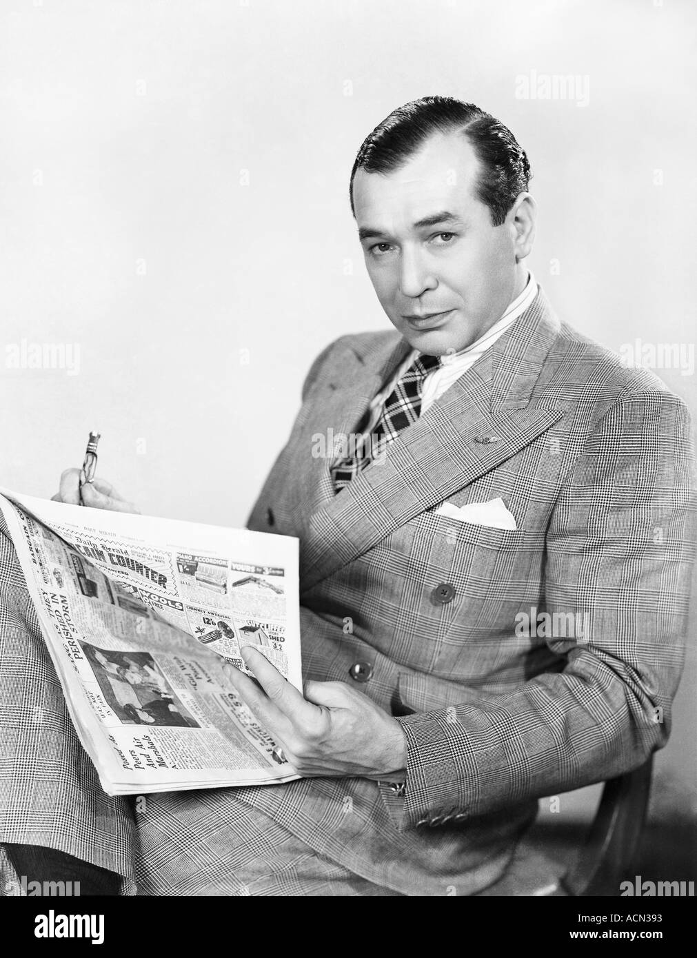 Harry Richman Actor Entertainer and Singer Stock Photo - Alamy