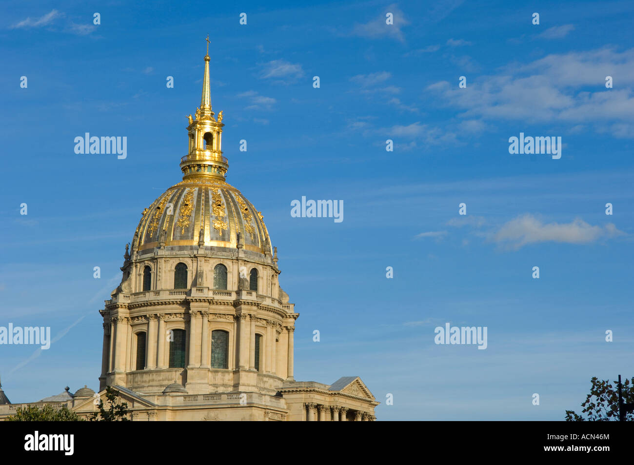 Golden Dome, Paris Stock Photo - Alamy