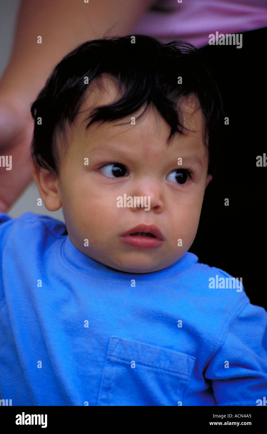 Boy scared hispanic hi-res stock photography and images - Alamy