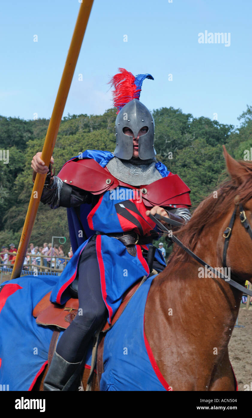 Medieval England and a traditional Knights in Armour Jousting ...