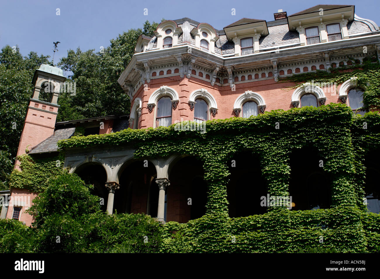 Harry packer mansion jim thorpe hi-res stock photography and images - Alamy