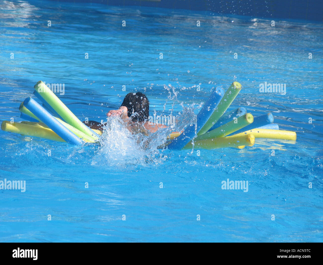 Women In Swimming Pool In Bali High Resolution Stock Photography and ...