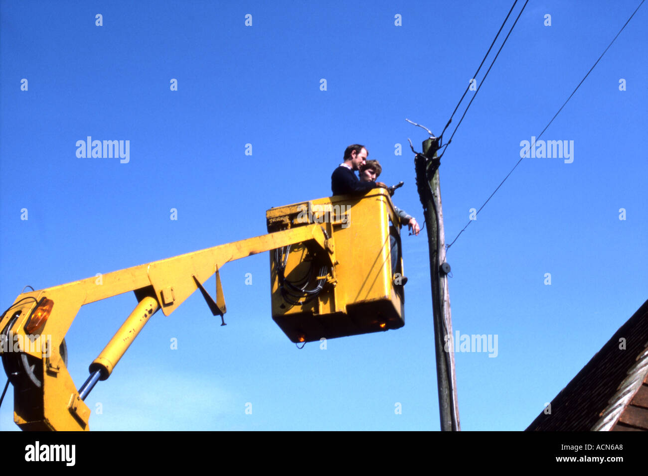 The cherry picker hi-res stock photography and images - Alamy