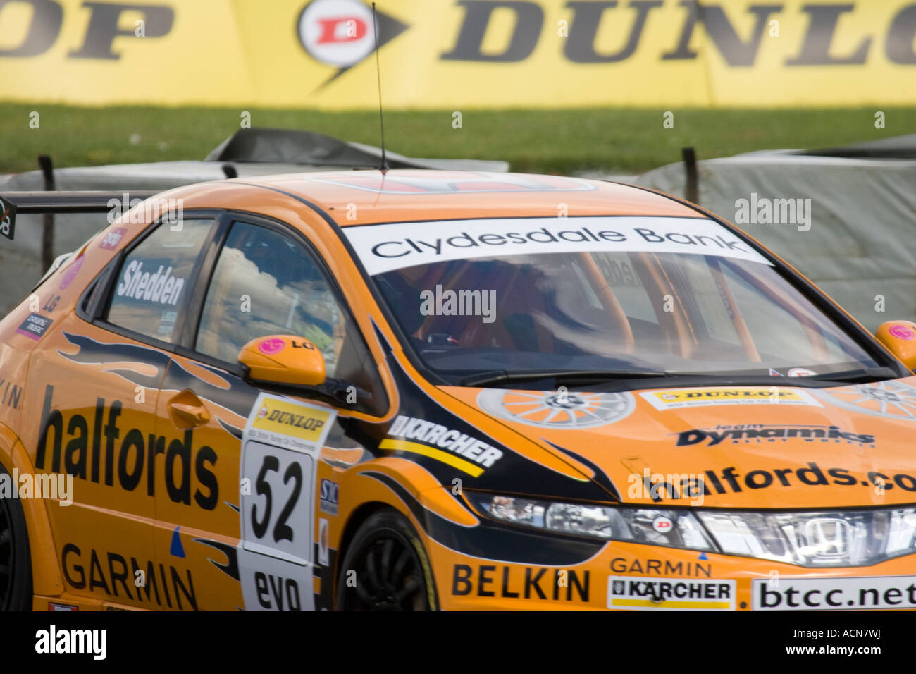 British Touring Car Championship (BTCC) meet at Snetterton Stock Photo ...