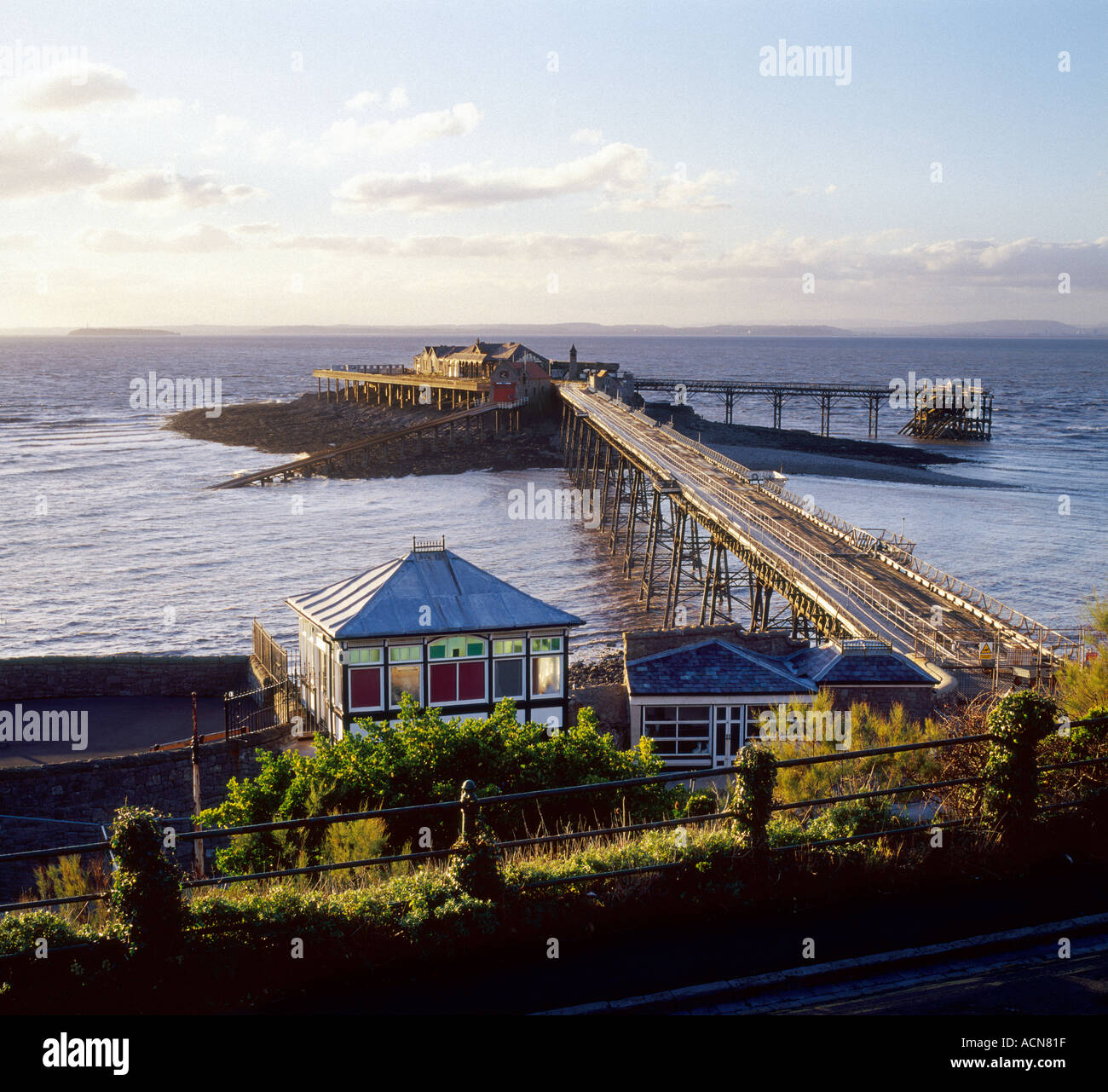 Birnbeck Pier [Weston super Mare] Stock Photo - Alamy