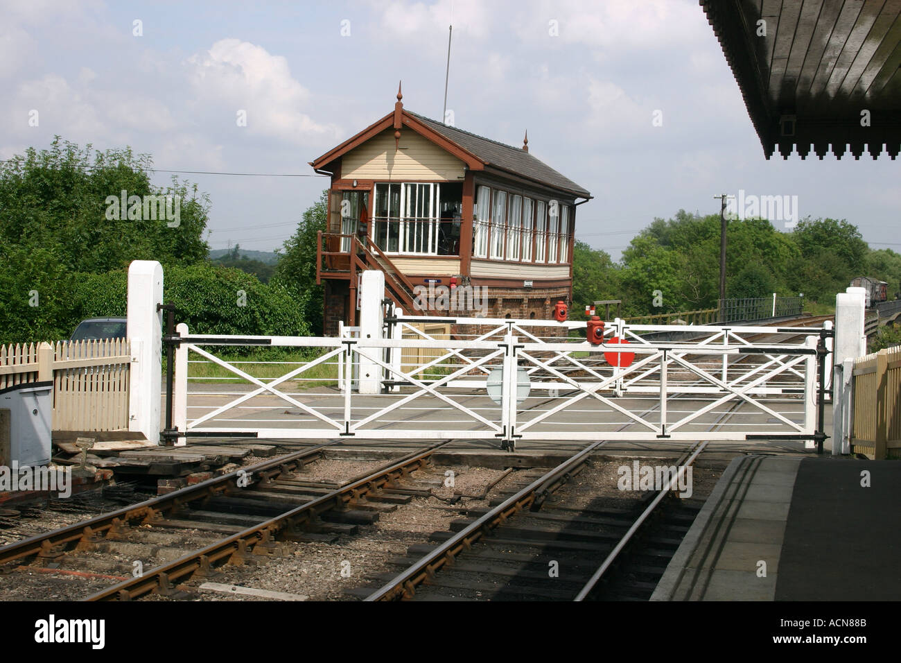 Peterborough railway signal box hi-res stock photography and images - Alamy