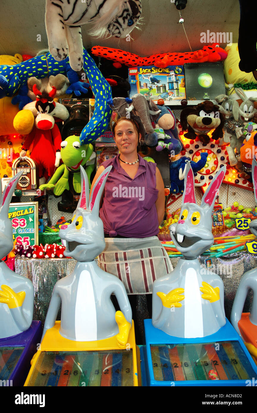 Laughing rabbits bugs bunny game dsc 1960 Stock Photo - Alamy