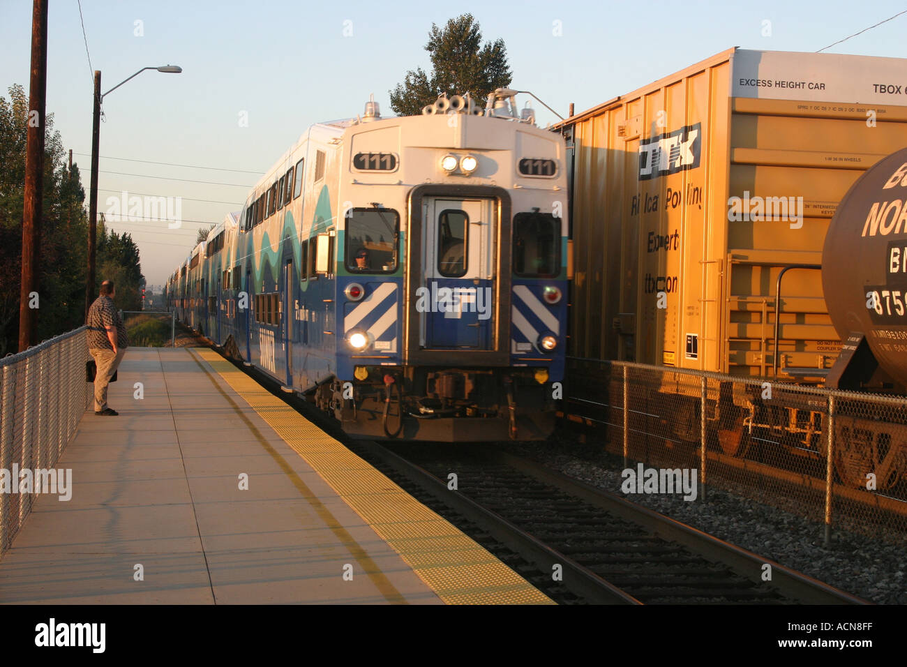 Seattle sounder commuter rail hi-res stock photography and images - Alamy