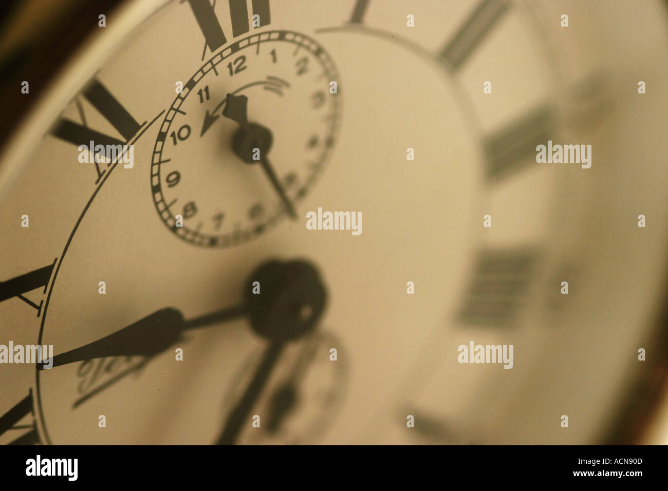 close up of a traditional alarm clock Stock Photo - Alamy